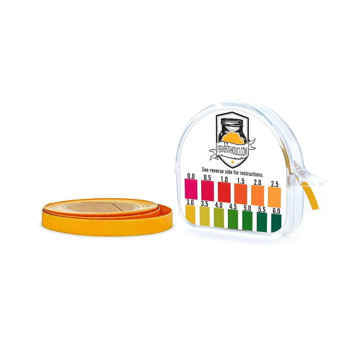 Instant Read pH Test Strips: Home Brewing pH Range (0-6)