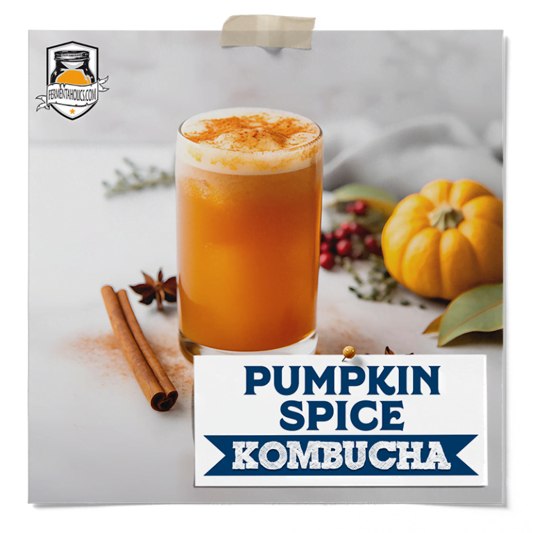Candied Ginger Kombucha: Easy Sweet and Spicy Kombucha Recipe