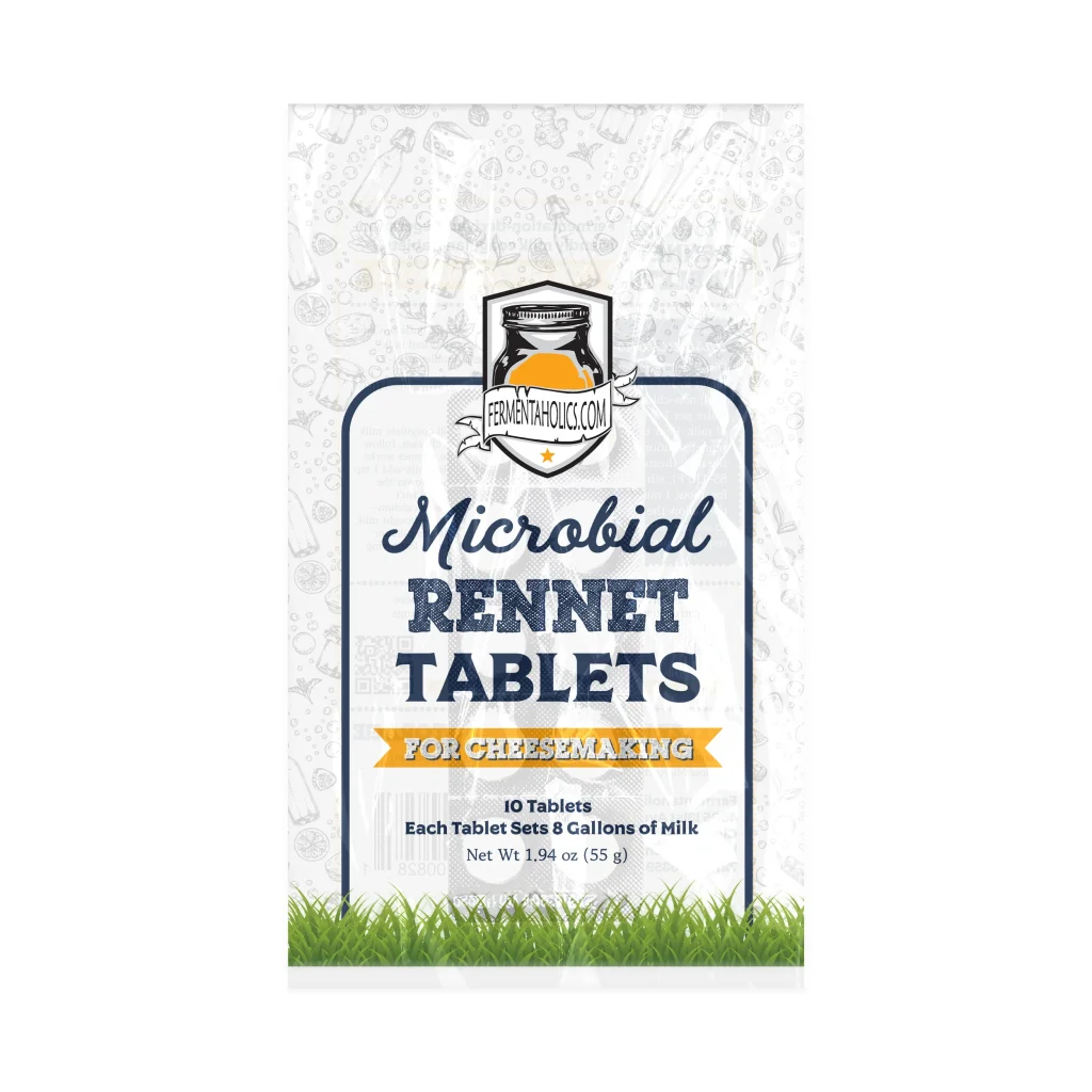 Microbial Rennet Tablets: Make Delicious Homemade Cheese