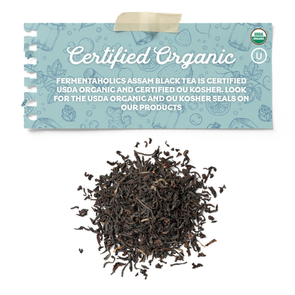 Discover the Bold Taste of Organic Loose Leaf Assam Black Tea