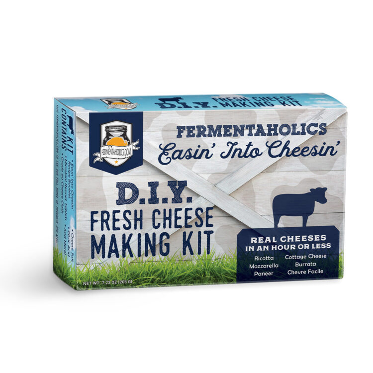 "Make Homemade Fresh Cheese with DIY Cheese Making Kit"