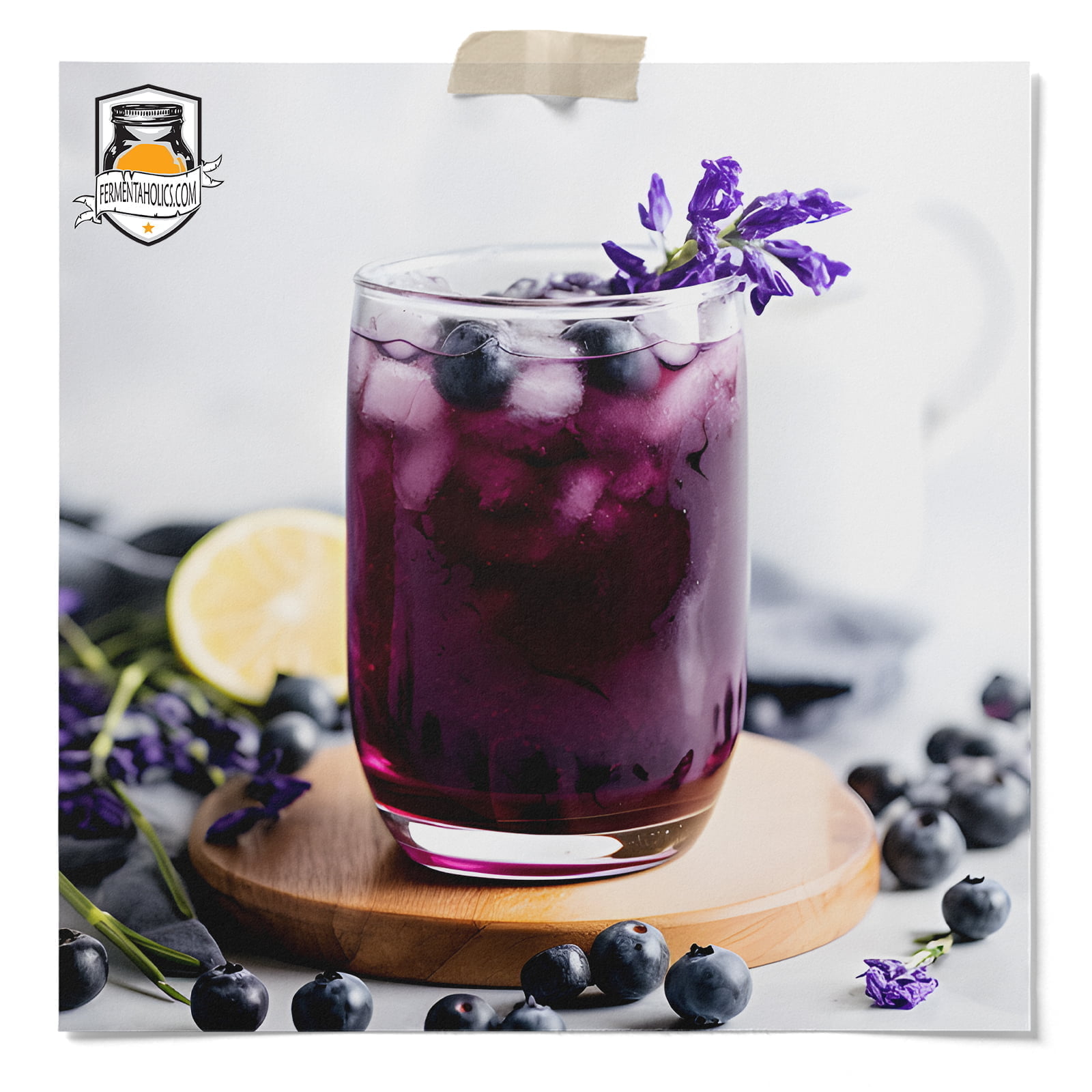 How to Make Blueberry Vanilla Kombucha at Home: A Step-by-Step Recipe