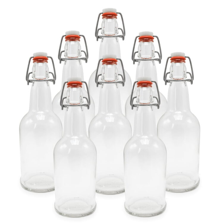 Swing Cap Glass Bottles for Secondary Fermentation & More
