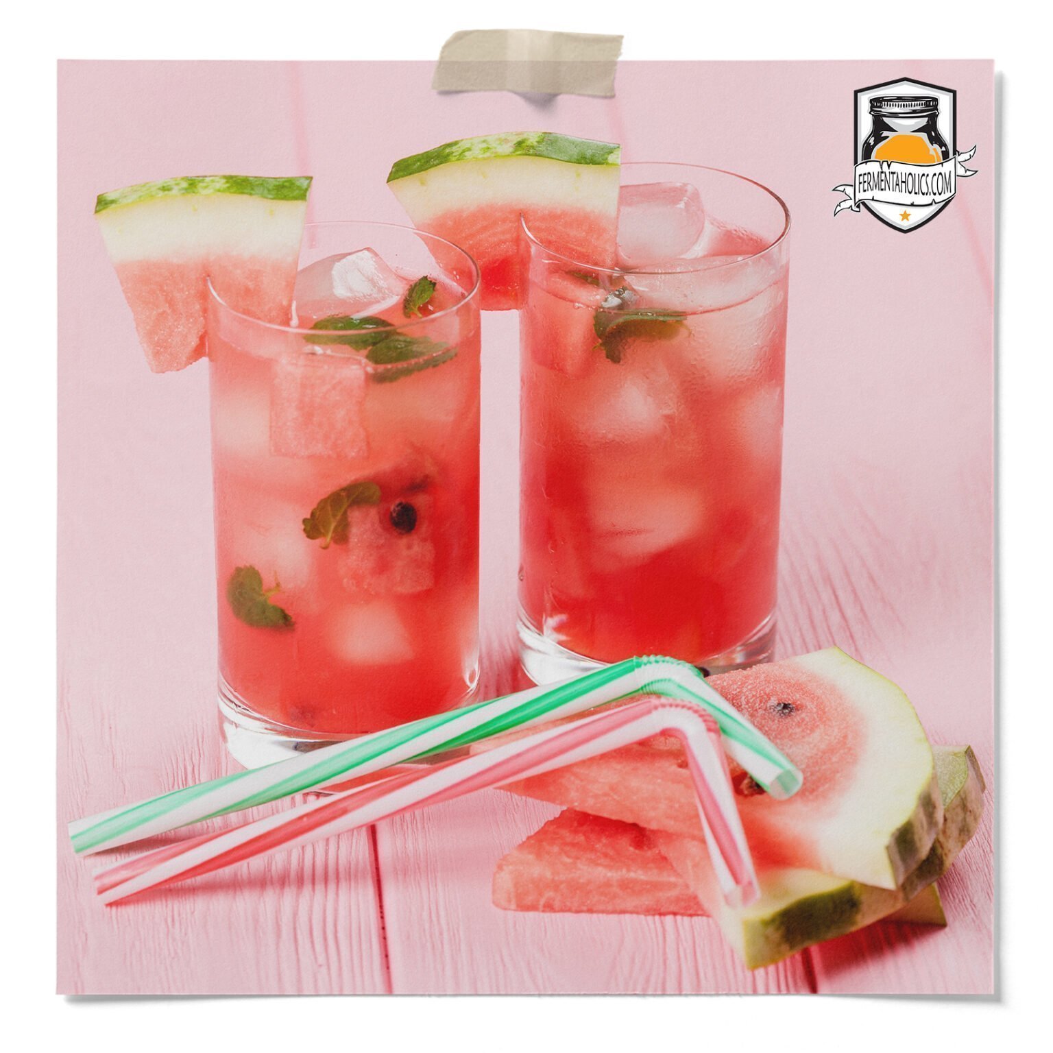 How to Make Watermelon Mint Kombucha: A Refreshing and Healthy Drink