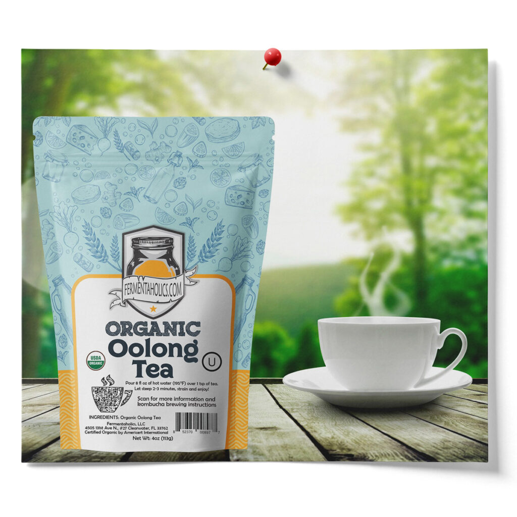 USDA Organic Oolong Loose Leaf Tea - Complex Flavorful