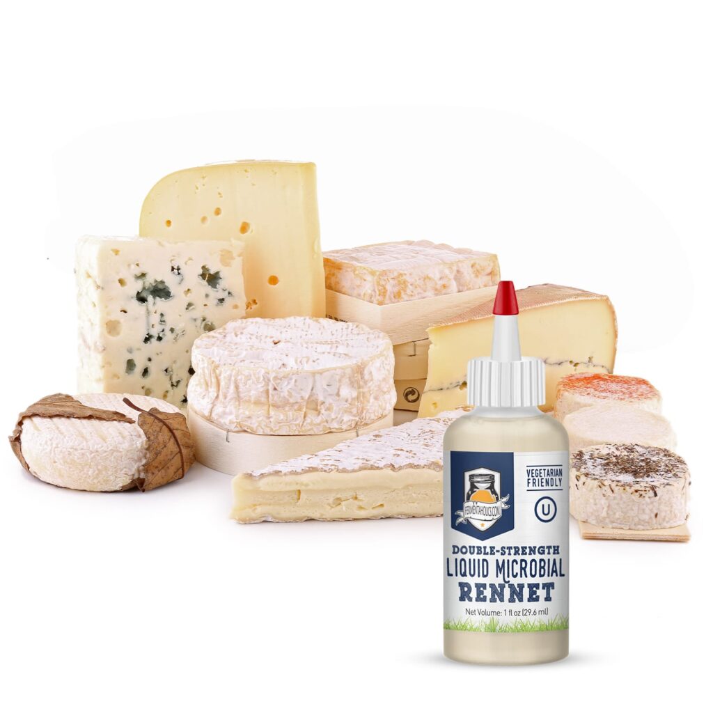 Fermentaholics Liquid Microbial Rennet for Cheesemaking
