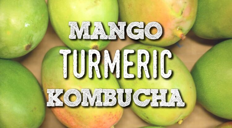 Make Your Own Mango Turmeric Kombucha with Our Step-by-Step Recipe