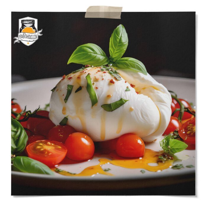DIY Burrata Cheese Recipe: An Easy Artisan Cheese Making Recipe at Home: