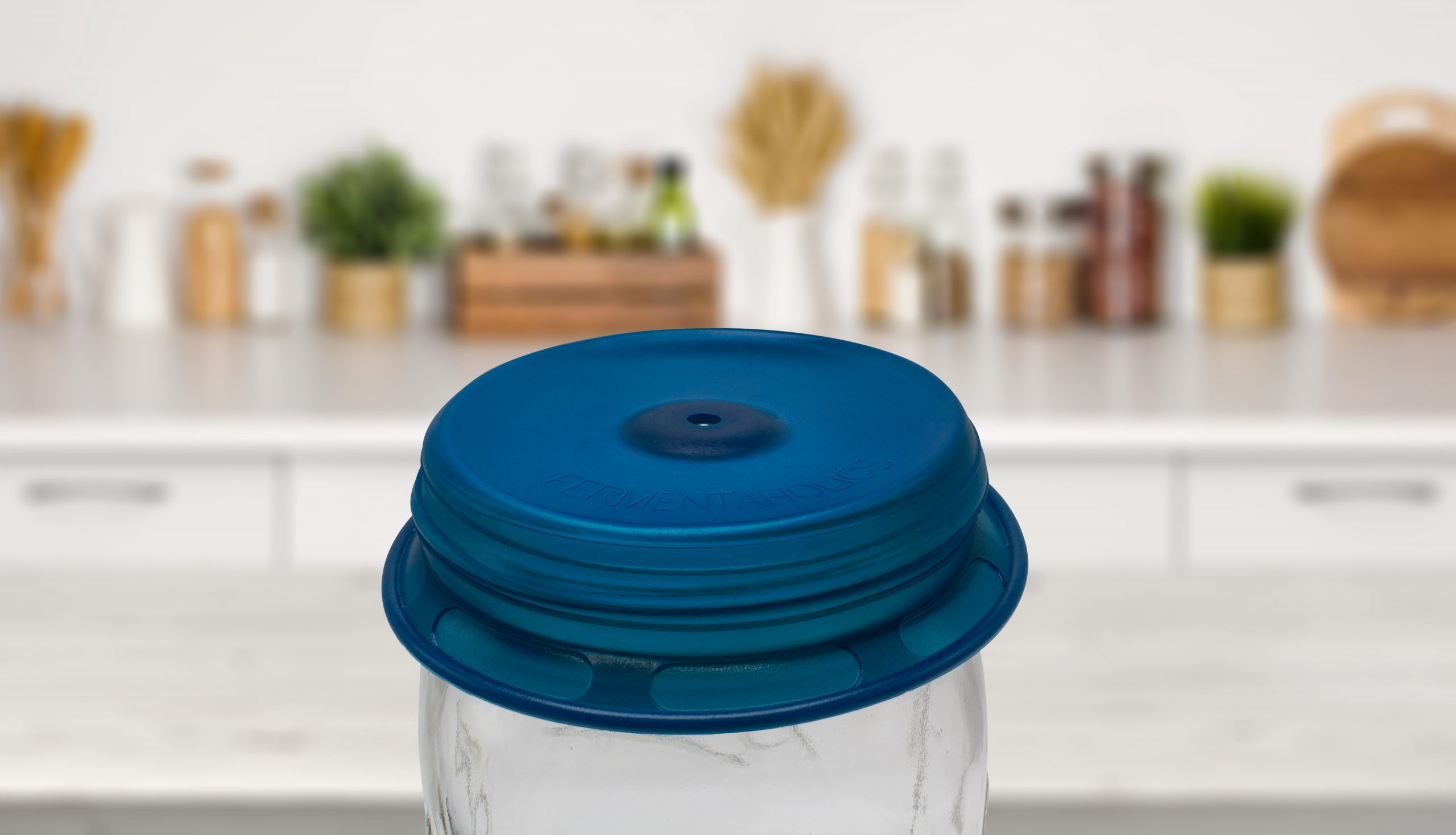 Silicone Fermentation Lids for Wide Mouth Jars - Eco-Friendly & Reusable