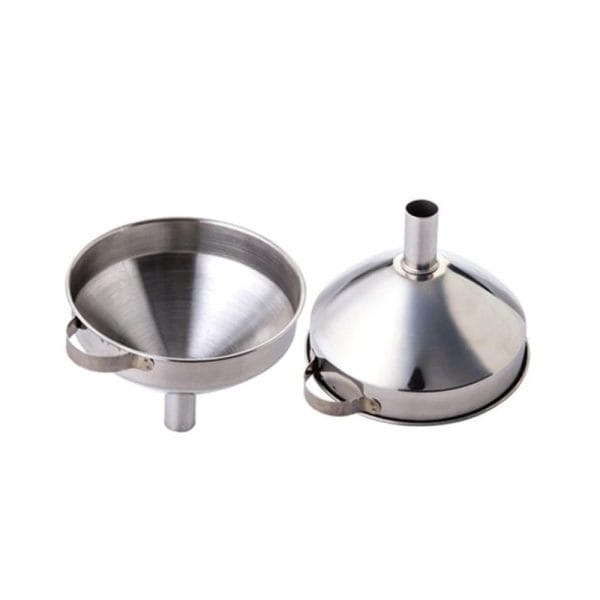 Versatile Stainless Steel Funnel for Cooking and Homebrewing