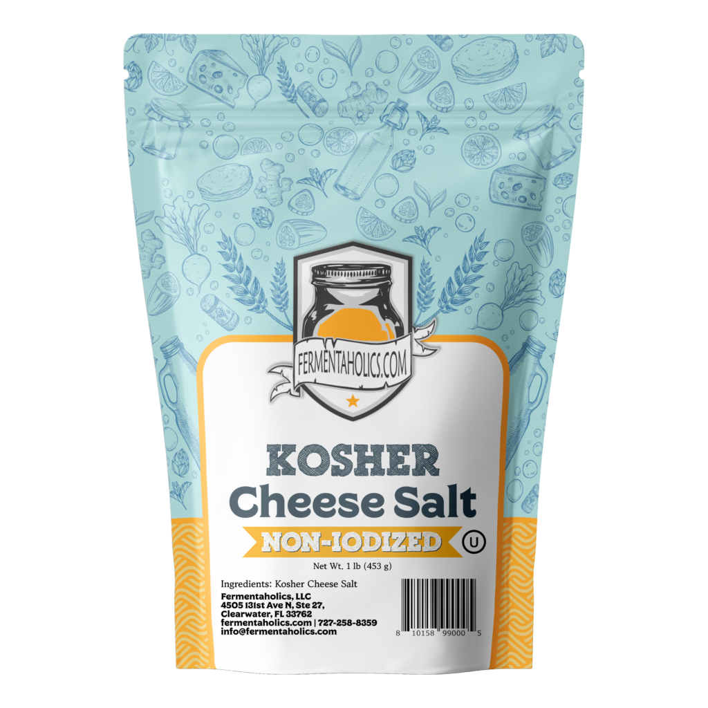 Cheesemaking Cheese Salt - Premium Kosher Cheese Making Salt