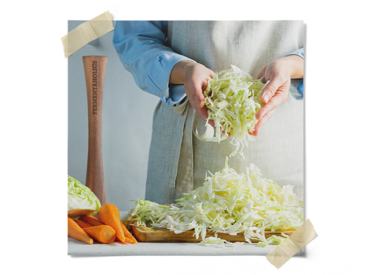 Acacia Wood Fermentation Tamper: Vegetable & Kraut Pounder