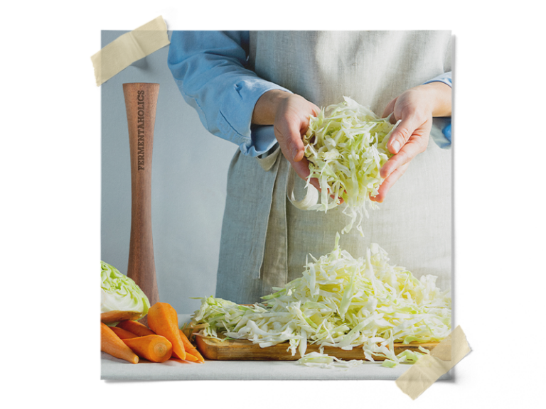 Acacia Wood Fermentation Tamper: Vegetable & Kraut Pounder