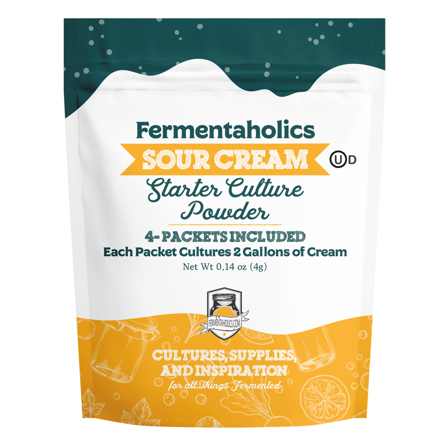 Sour Cream Starter Culture Powder Kit - Fermentaholics